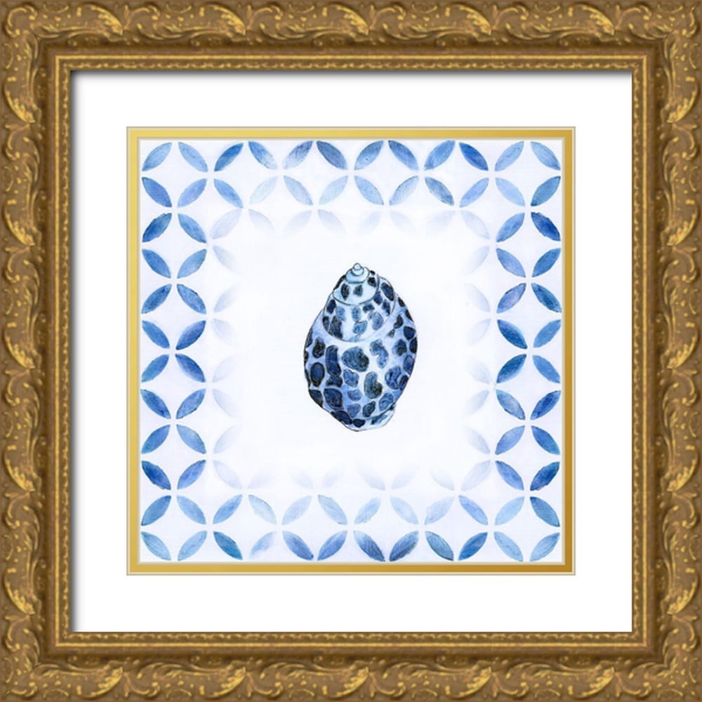 Tava Studios 20x20 Gold Ornate Wood Framed with Double Matting Museum ...