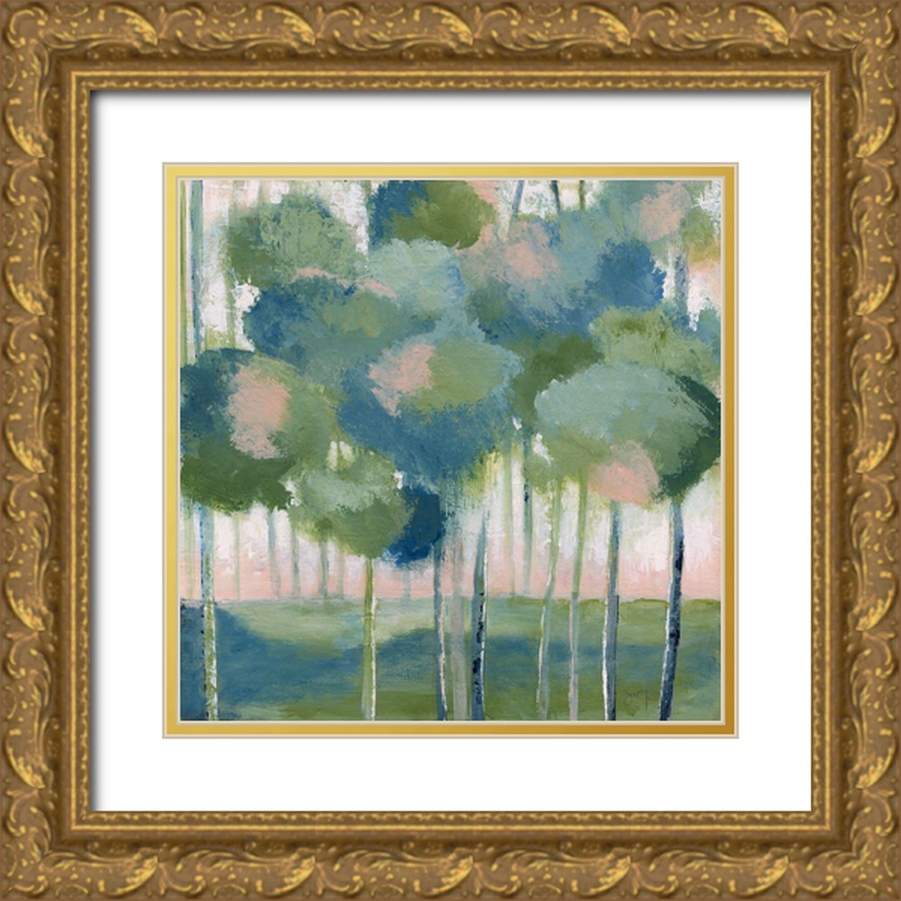 Tava Studios 20x20 Gold Ornate Wood Framed with Double Matting Museum ...