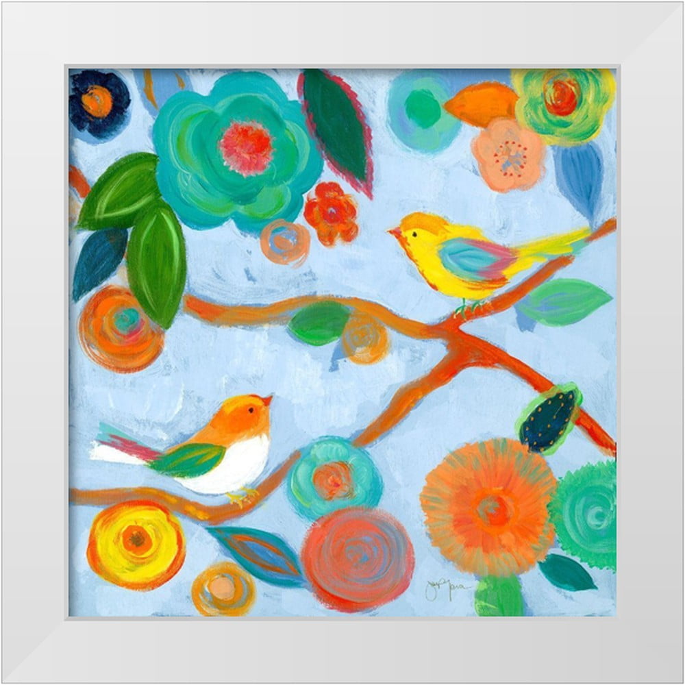Tava Studios 20x20 White Modern Wood Framed Museum Art Print Titled ...