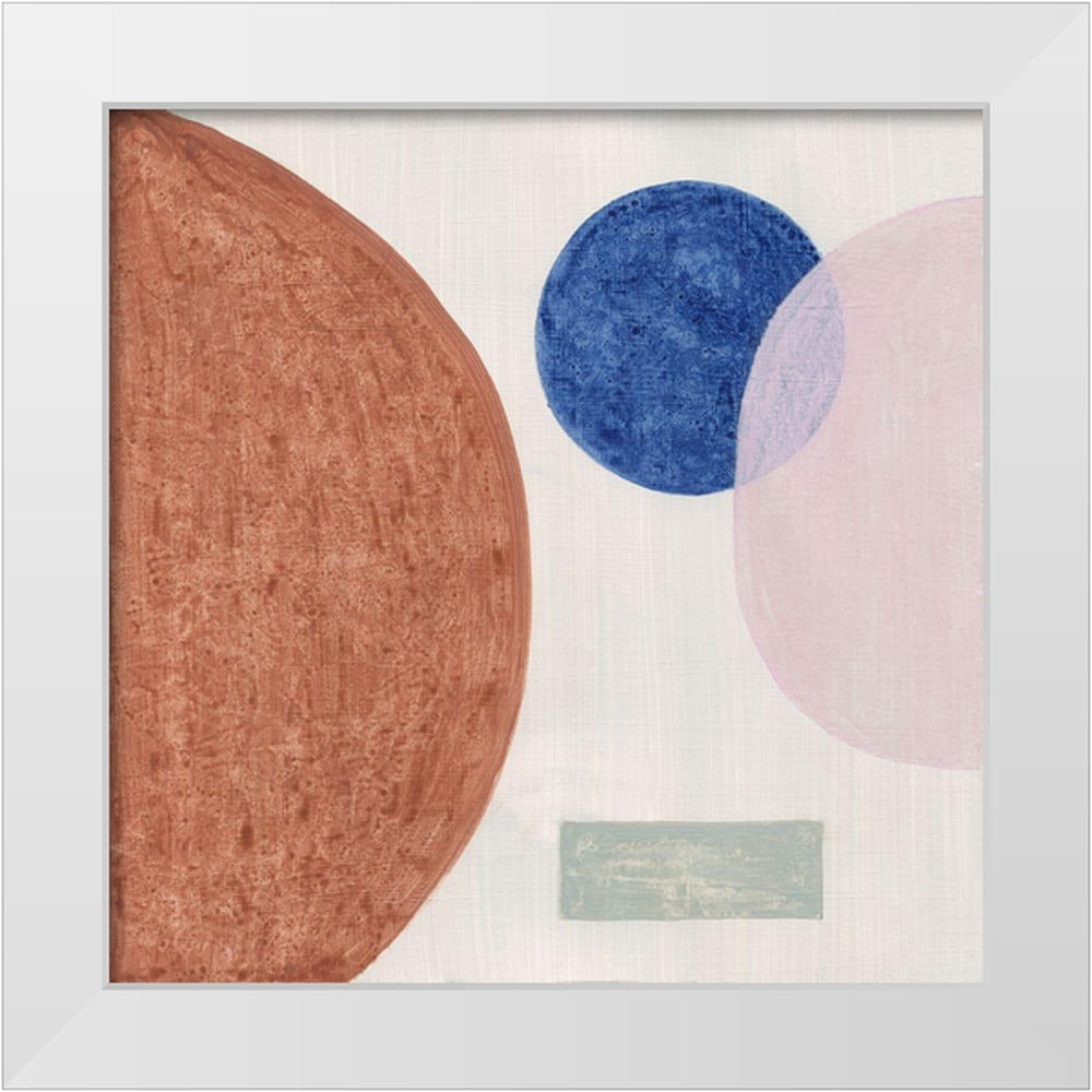 Tava Studios 20x20 White Modern Wood Framed Museum Art Print Titled ...