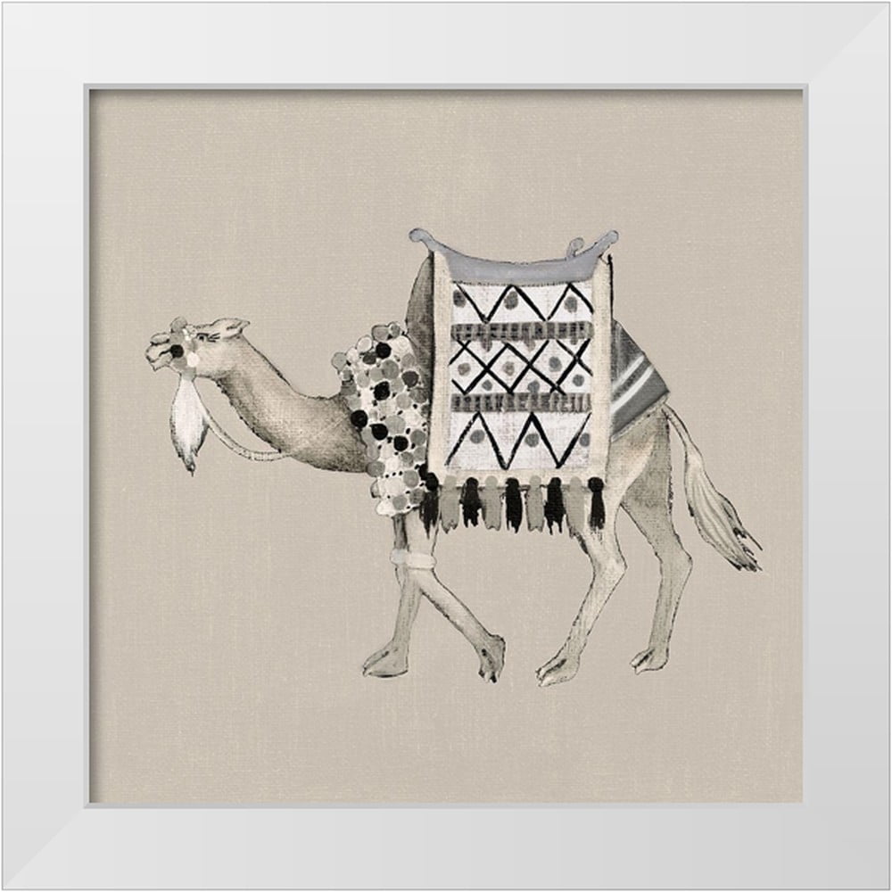 Tava Studios 20x20 White Modern Wood Framed Museum Art Print Titled ...