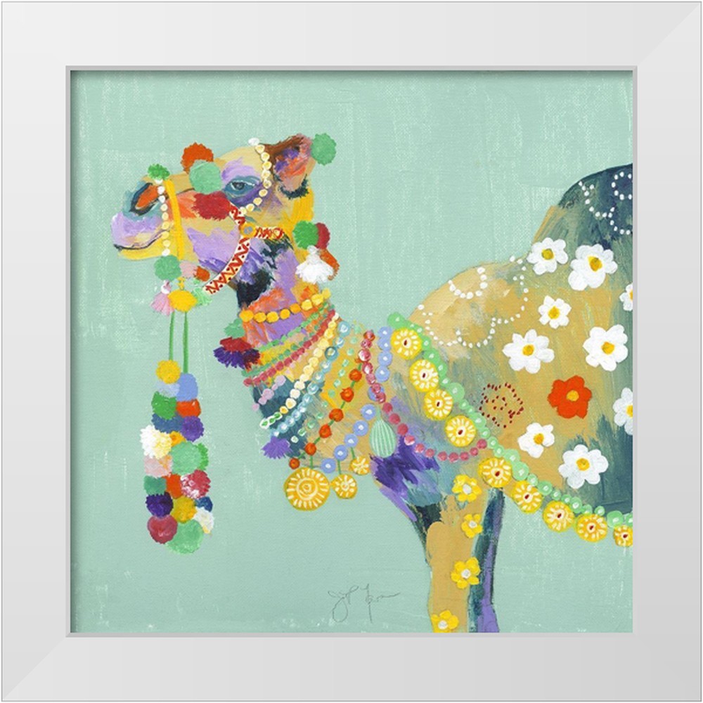 Tava Studios 20x20 White Modern Wood Framed Museum Art Print Titled ...