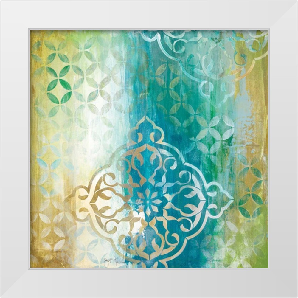 Tava Studios 20x20 White Modern Wood Framed Museum Art Print Titled ...