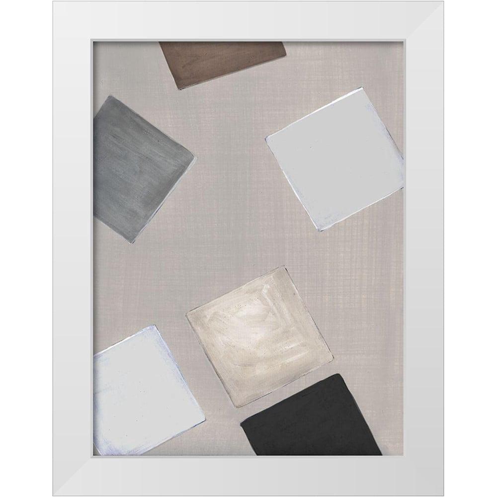 Tava Studios 25x32 White Modern Wood Framed Museum Art Print Titled ...