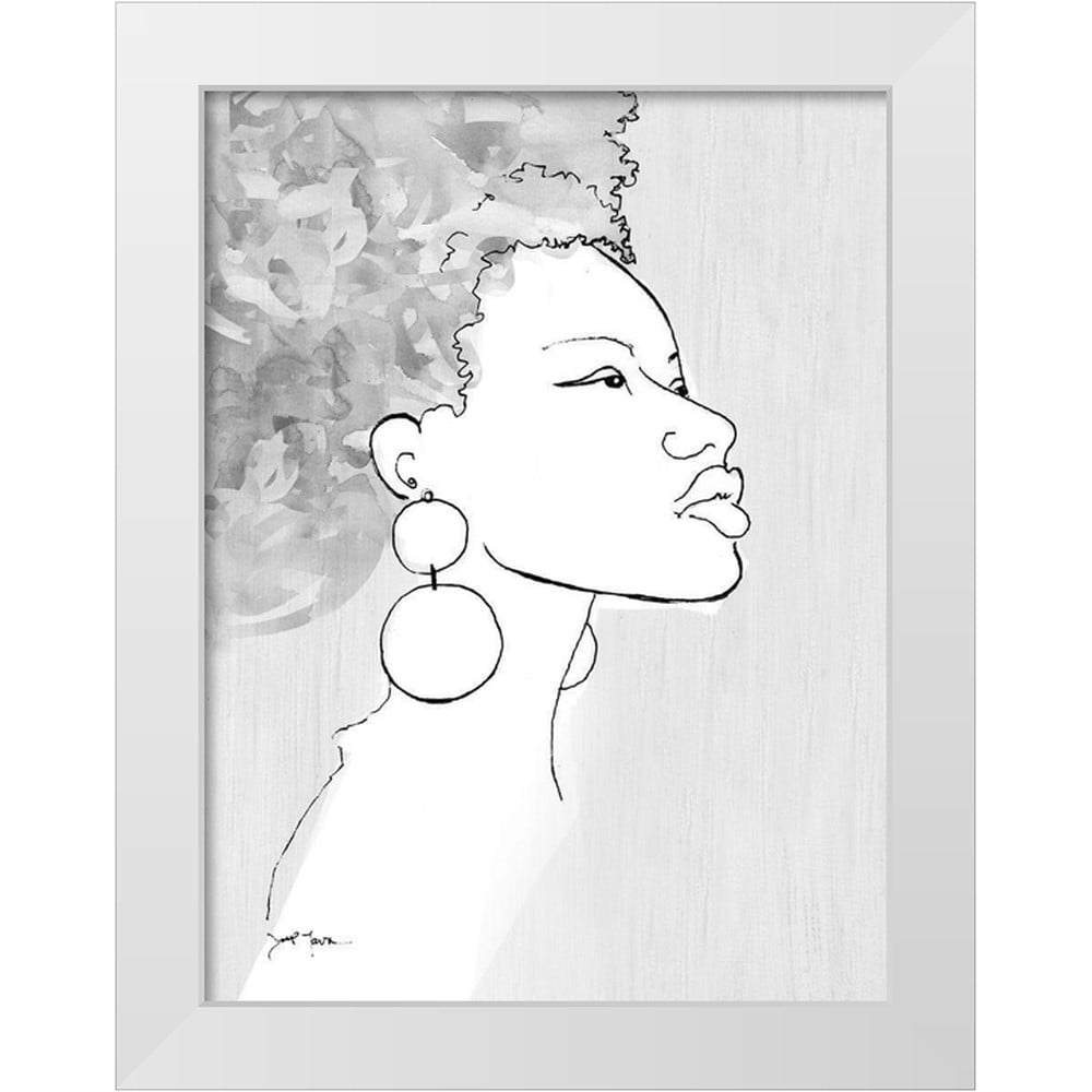 Tava Studios 25x32 White Modern Wood Framed Museum Art Print Titled ...