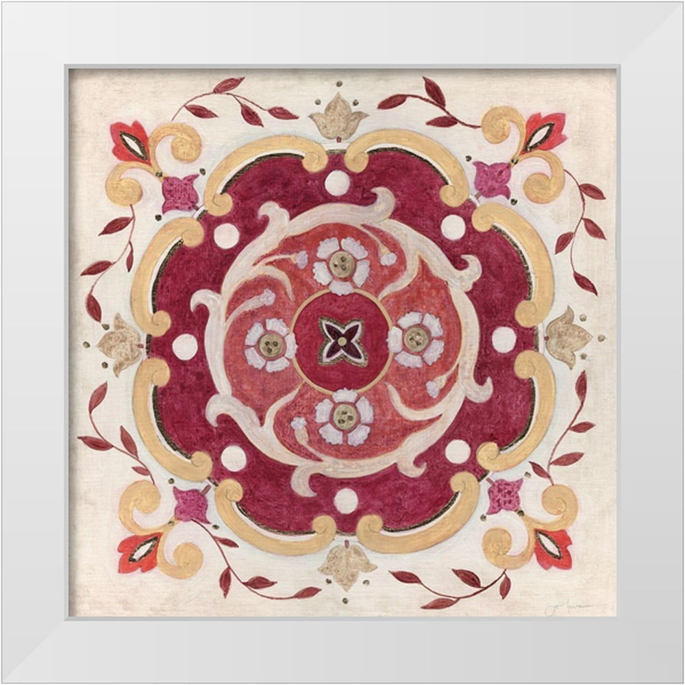 Tava Studios 26x26 White Modern Wood Framed Museum Art Print Titled ...