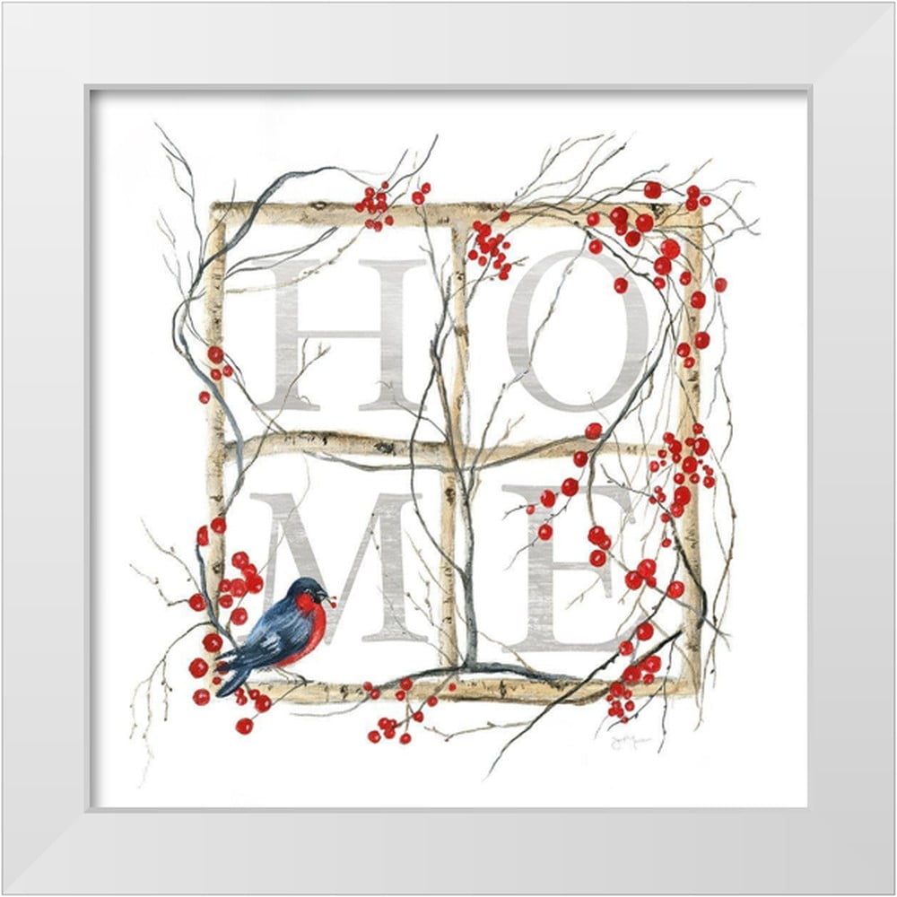 Tava Studios 26x26 White Modern Wood Framed Museum Art Print Titled ...