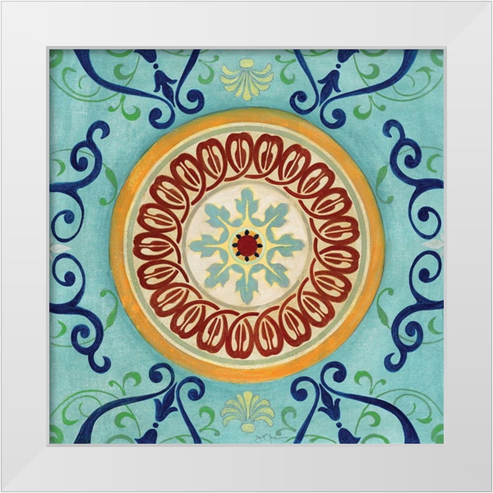 Tava Studios 26x26 White Modern Wood Framed Museum Art Print Titled ...