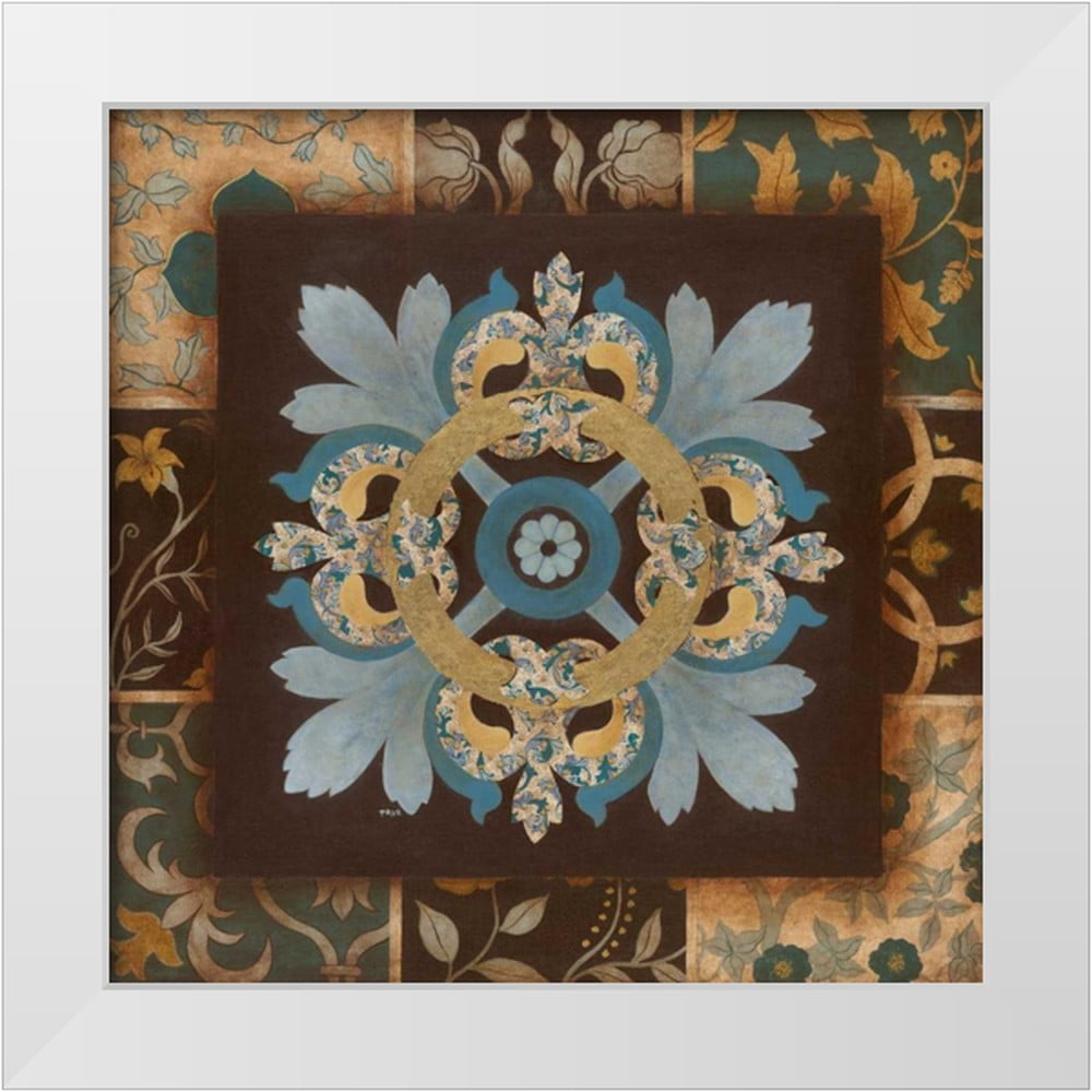 Tava Studios 26x26 White Modern Wood Framed Museum Art Print Titled ...