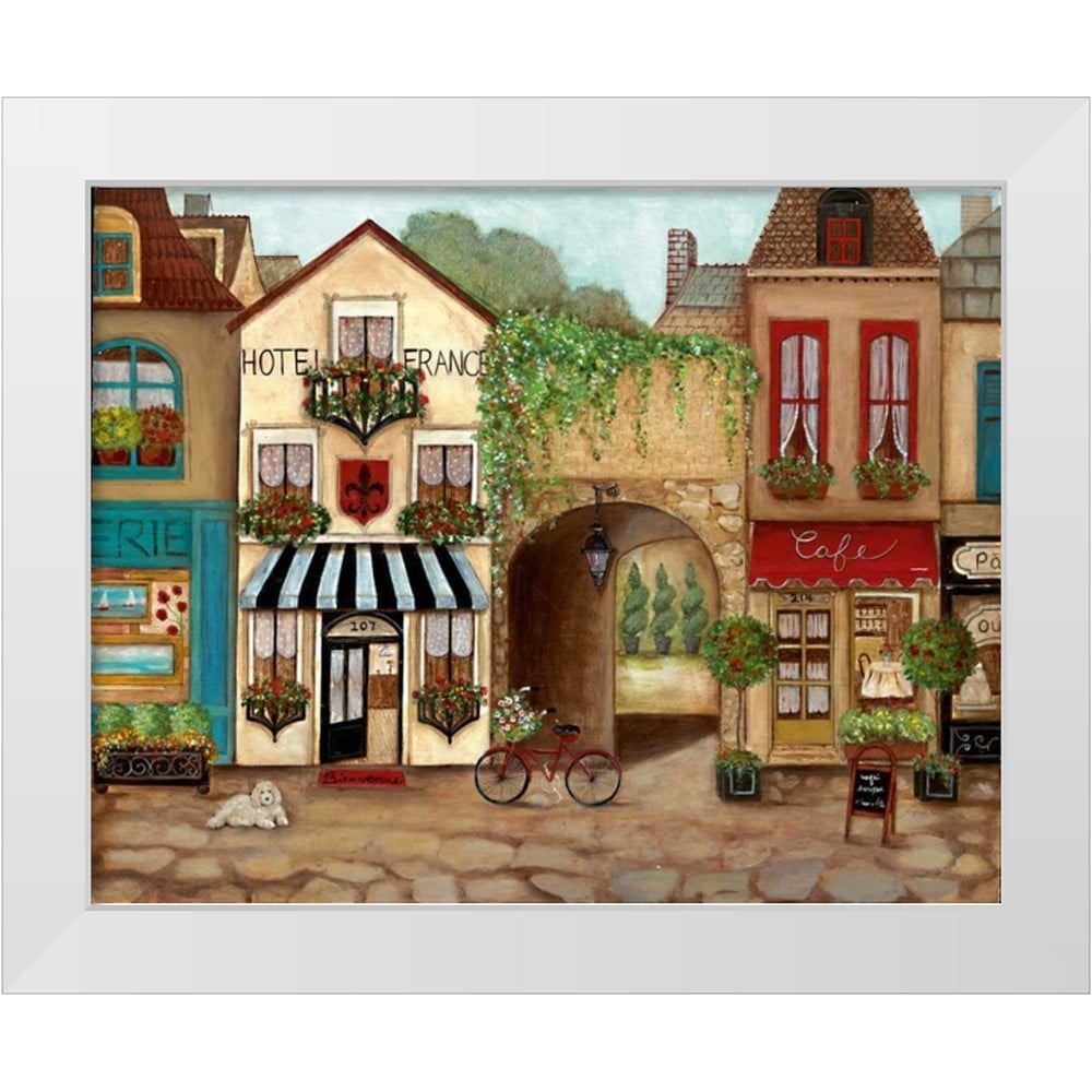 Tava Studios 32x26 White Modern Wood Framed Museum Art Print Titled ...