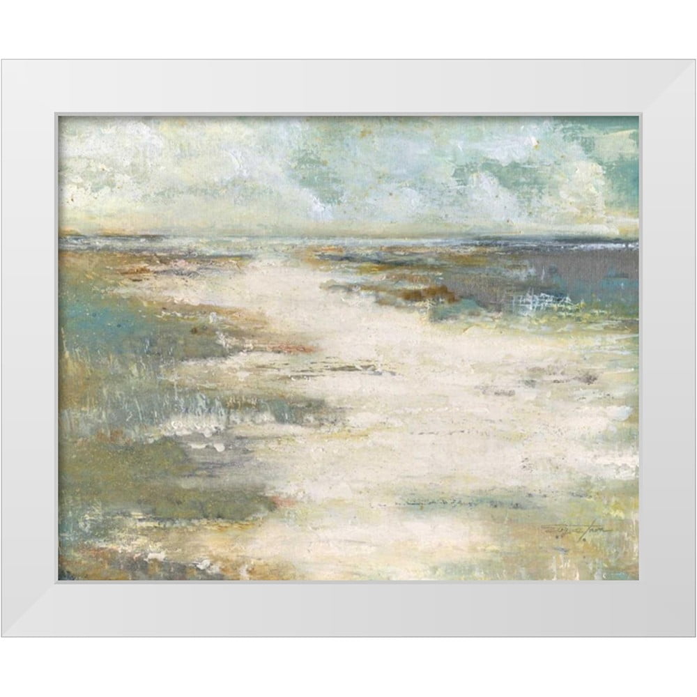 Tava Studios 32x26 White Modern Wood Framed Museum Art Print Titled ...