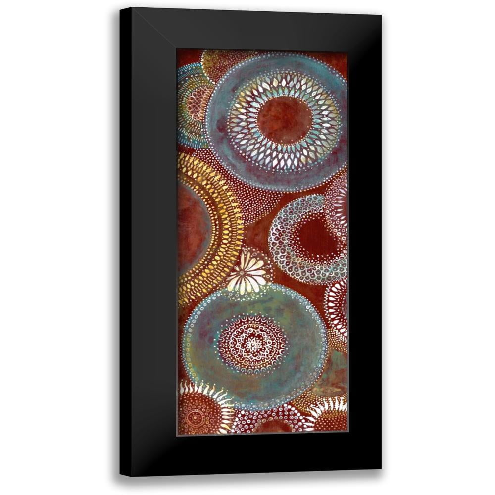 Tava Studios 8x14 Black Modern Framed Museum Art Print Titled - Batik ...