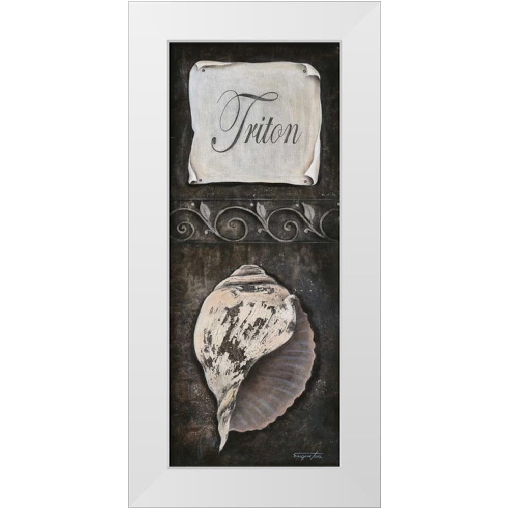 Tava Studios 8x14 White Modern Wood Framed Museum Art Print Titled ...