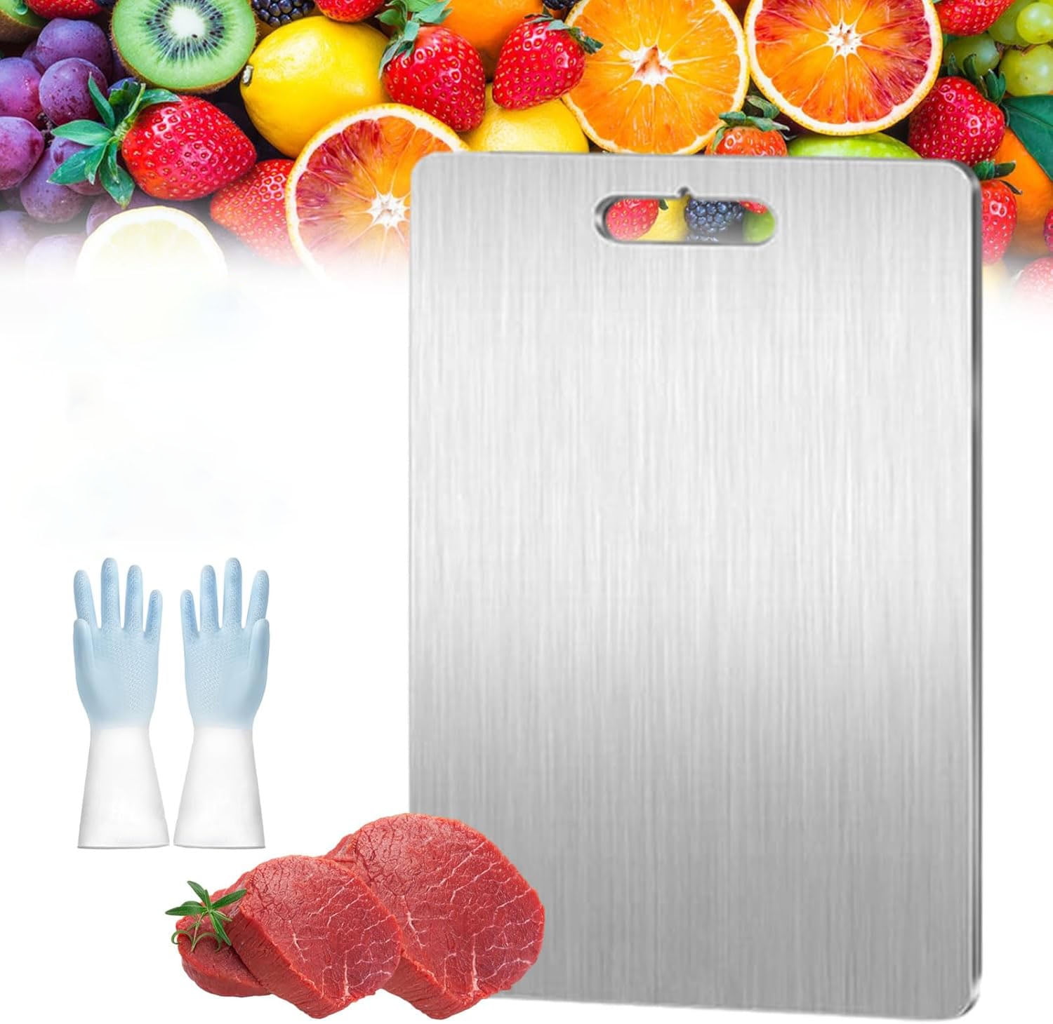 Tavano Cutting Board, 100% Pure Titanium Cutting Boards for Kitchen ...