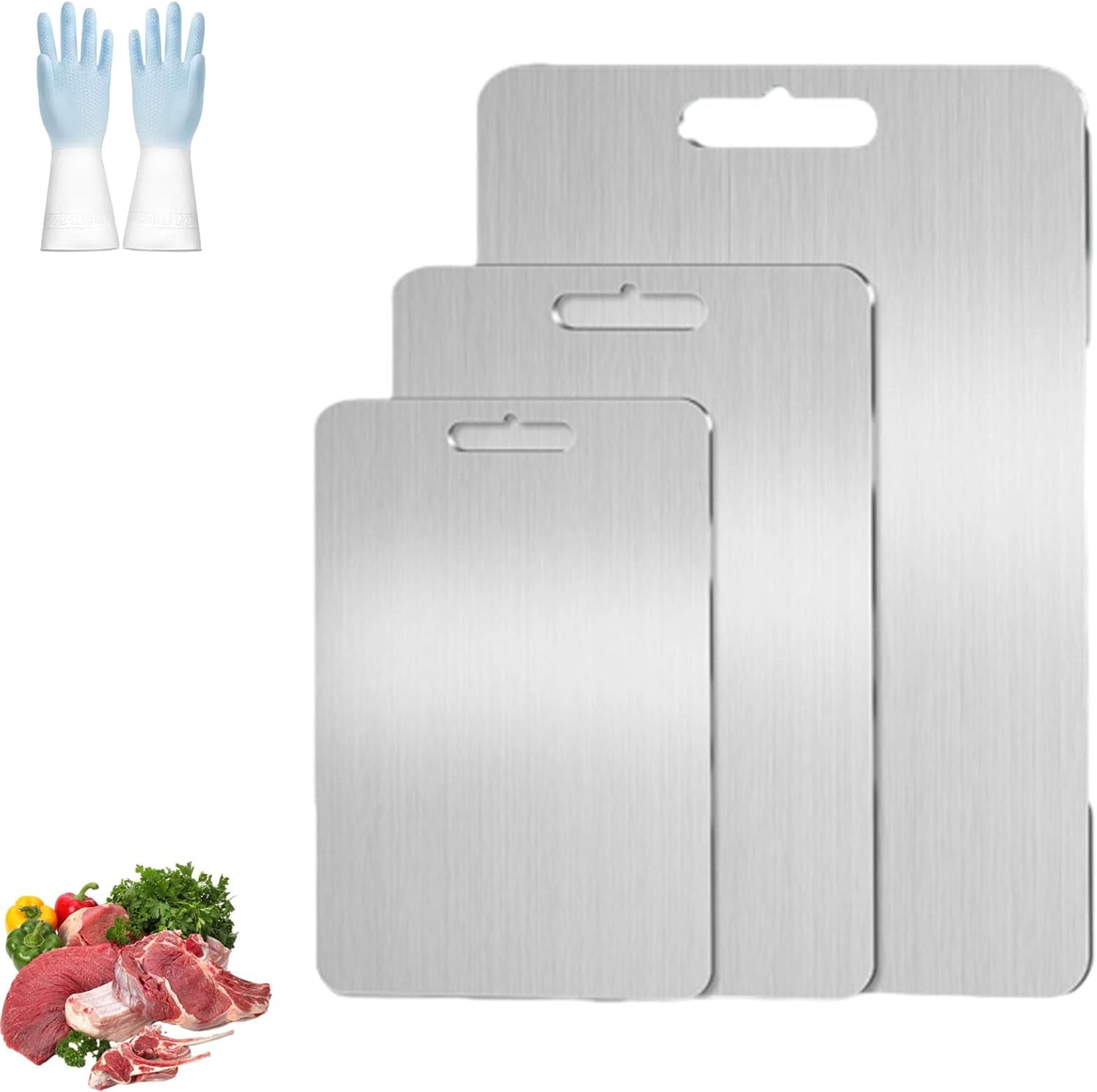 Tavano Cutting Boards, Tavano Cutting Board, Double-Sided Set of 3 ...