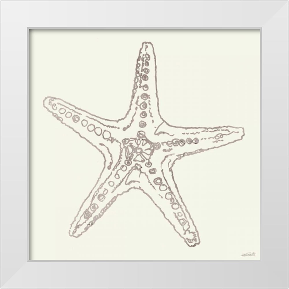 Tavoletti, Anne 12x12 White Modern Wood Framed Museum Art Print Titled ...