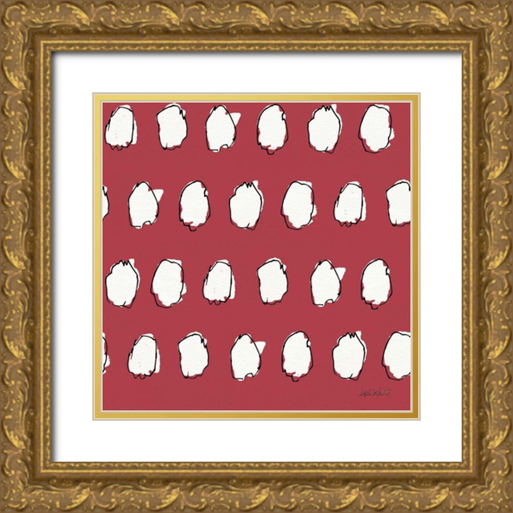 Tavoletti, Anne 15x15 Gold Ornate Wood Framed with Double Matting ...