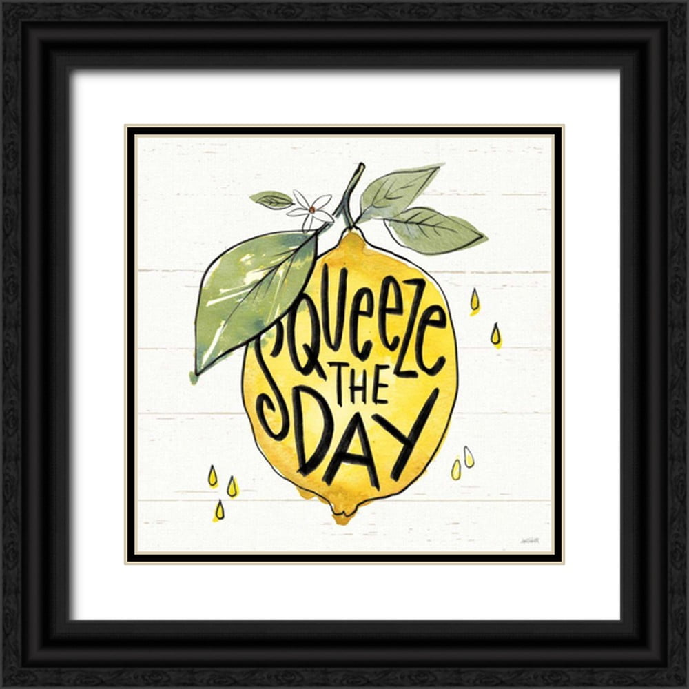 Tavoletti, Anne 20x20 Black Ornate Wood Framed with Double Matting ...