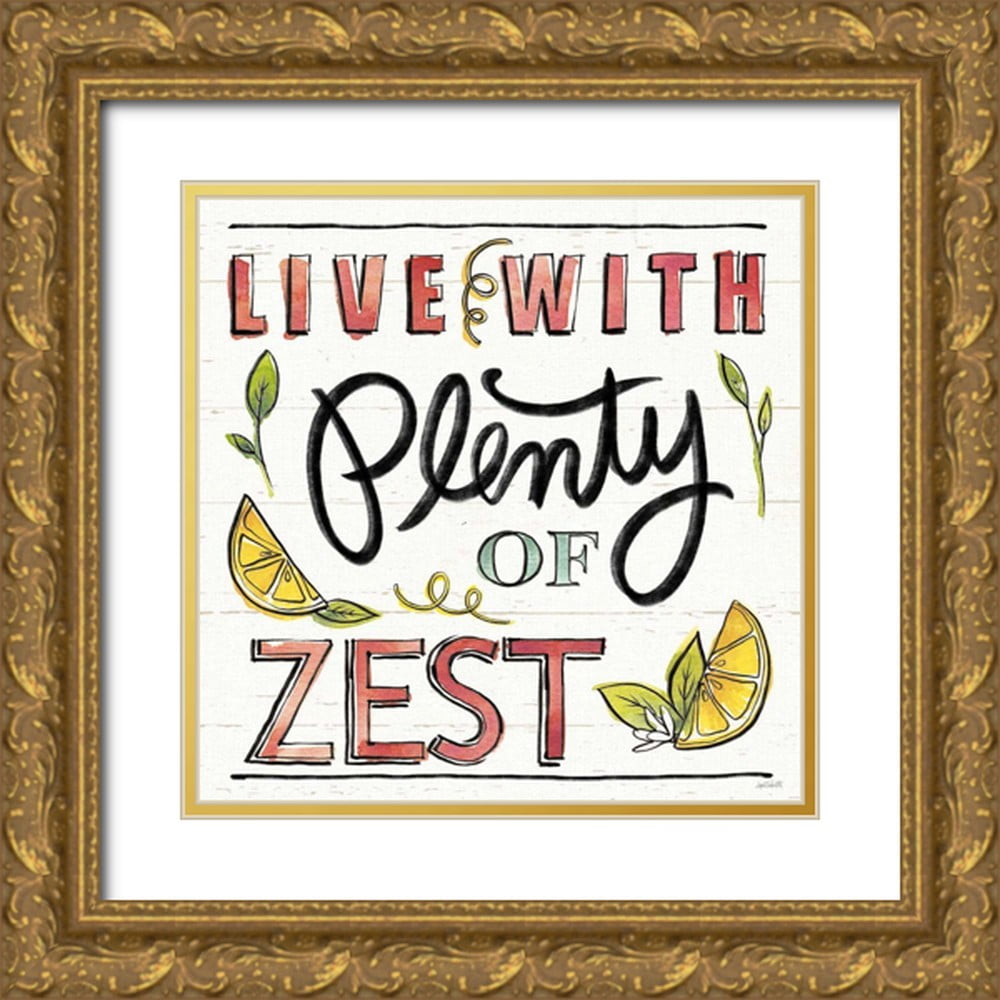 Tavoletti, Anne 20x20 Gold Ornate Wood Framed with Double Matting ...