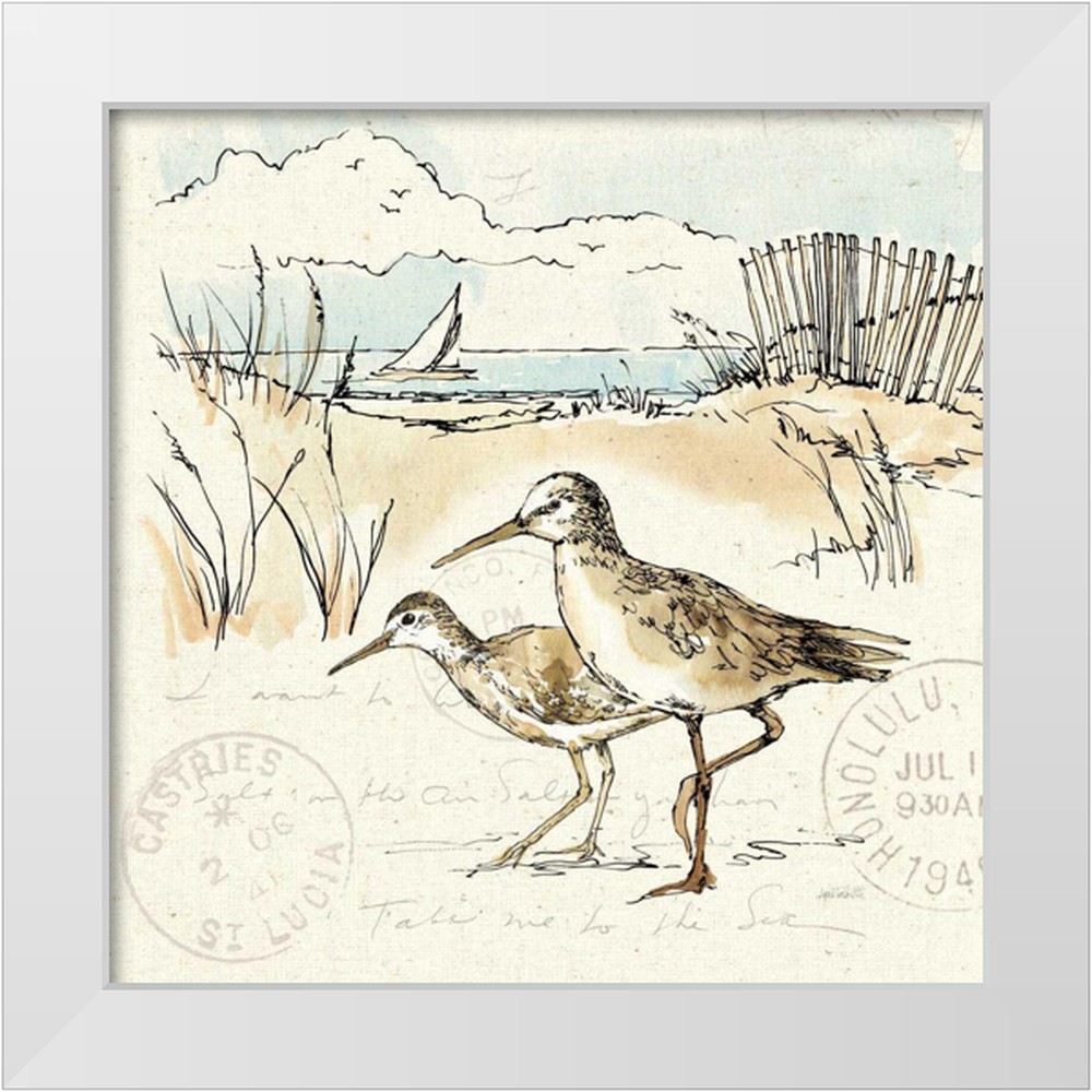 Tavoletti, Anne 20x20 White Modern Wood Framed Museum Art Print Titled ...