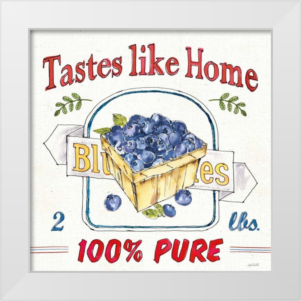 Tavoletti, Anne 20x20 White Modern Wood Framed Museum Art Print Titled ...