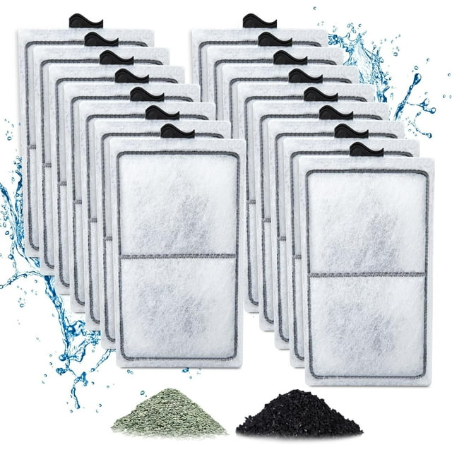 Tawatiler 15 Pack PF-S Filter Cartridges for Top Fin Silenstream PF10 ...