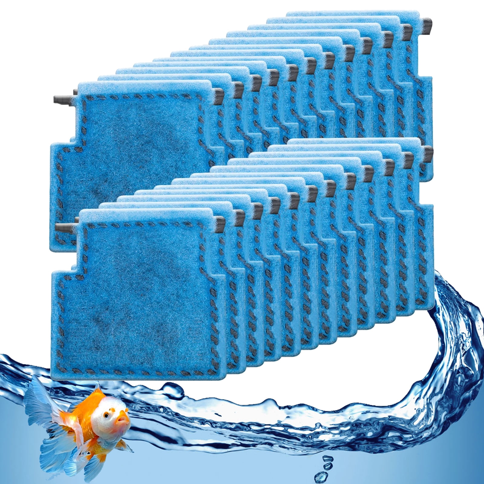 Tawatiler 6/9/12/16/24 Pack EZ-Change #1 Fish Tank Filter Cartridge for ...