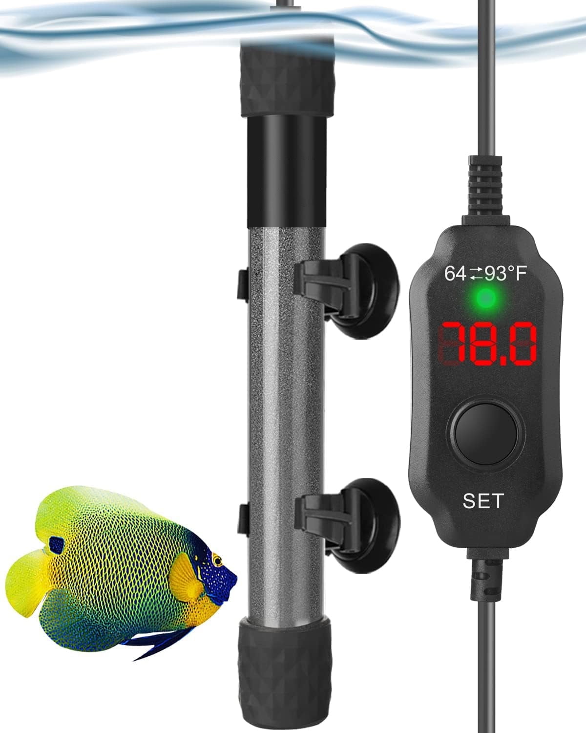 Tawatiler Aquarium Heater 300W, Submersible Fish Tank Heater Super ...