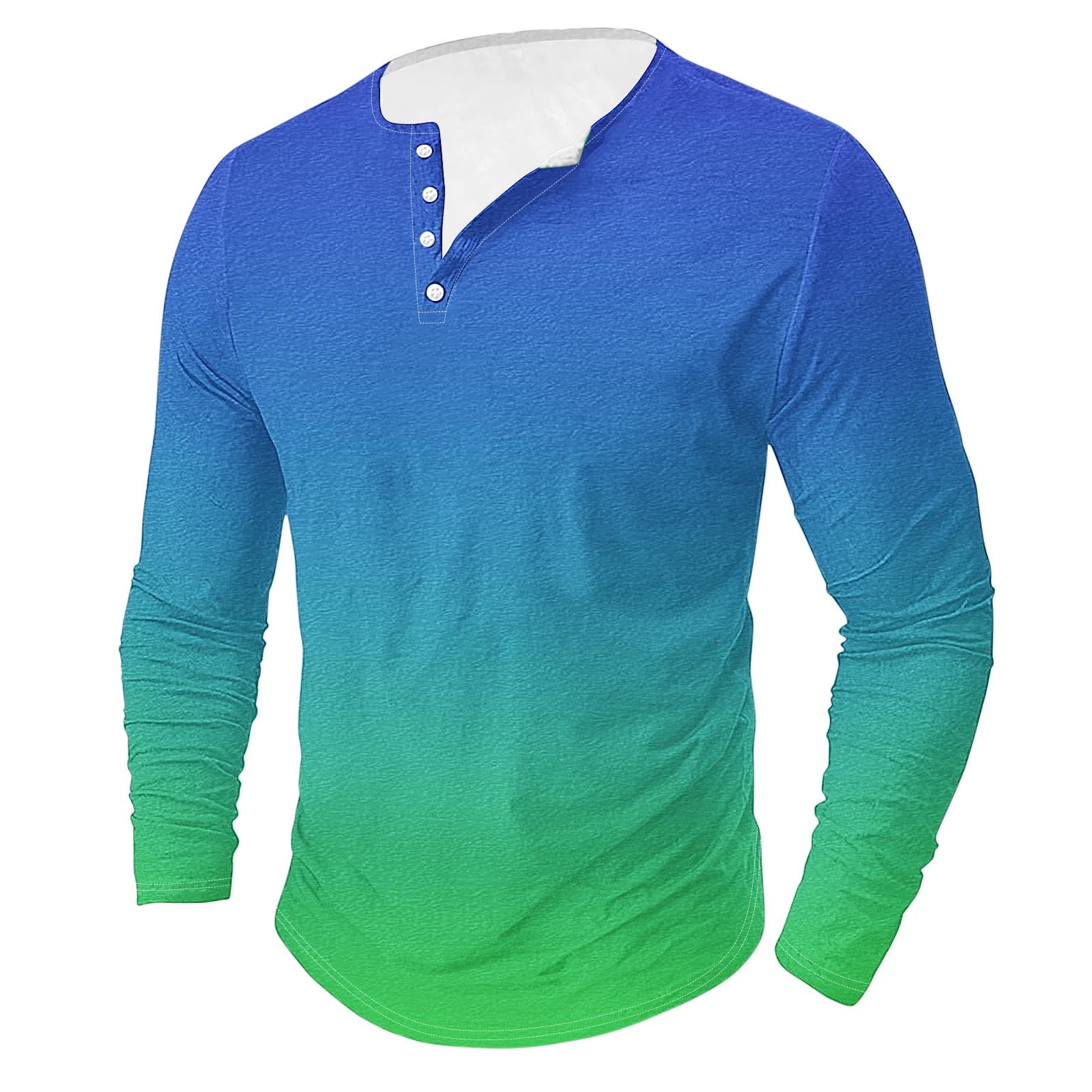 Tawop Mens Shirts Crew Neck Long Sleeve Pullover Graphic Fitness ...