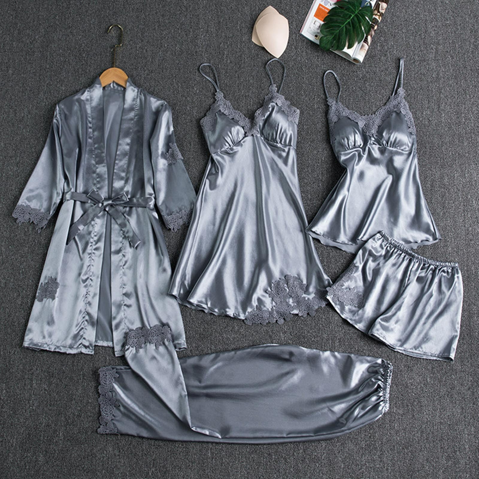 Tawop Pj Set Women Robes Sleepwear ,Nightgown with Spaghetti Straps ...