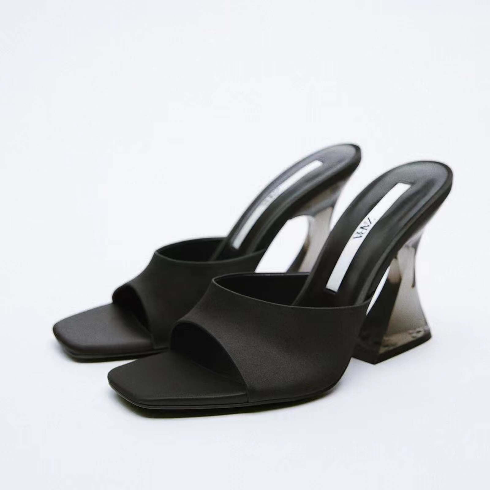 Tawop Shoes Women Shoes Clearance Under $10 Chunky High Heels Black 9 ...