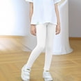 Tawop Solid Color Girls1 Leisure Sports Daily Pants Elastic Children's ...