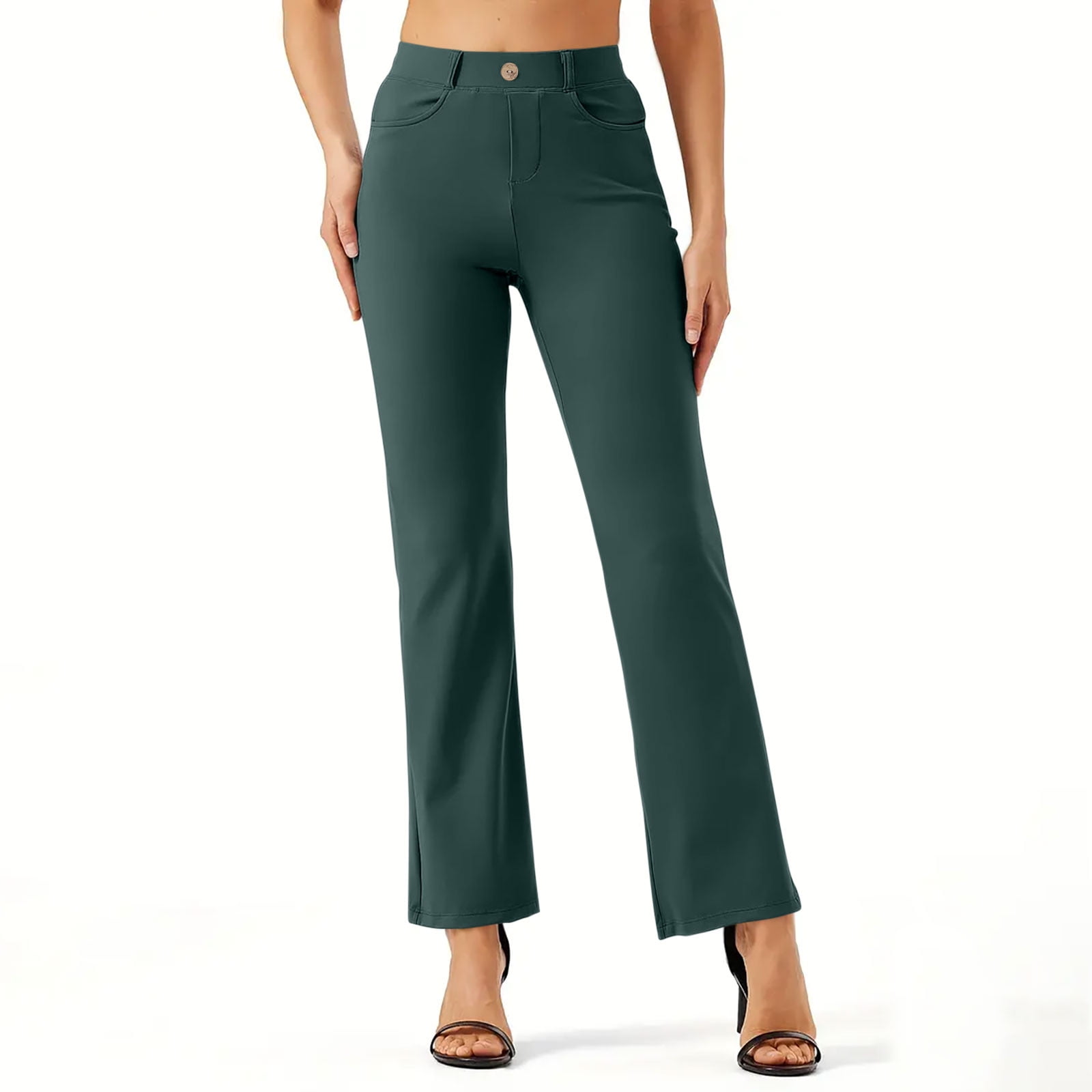 Tawop Womens Slacks Or Dress Pants Womens Trousers with Pockets ...