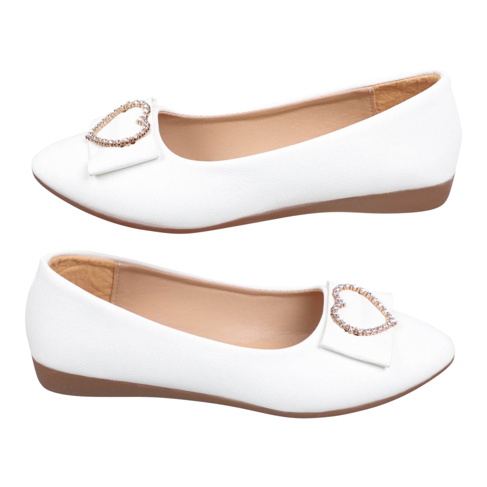 Tawop Women Shoes Womens Slip On Shoes Walking Work Wedge Flat Arched ...