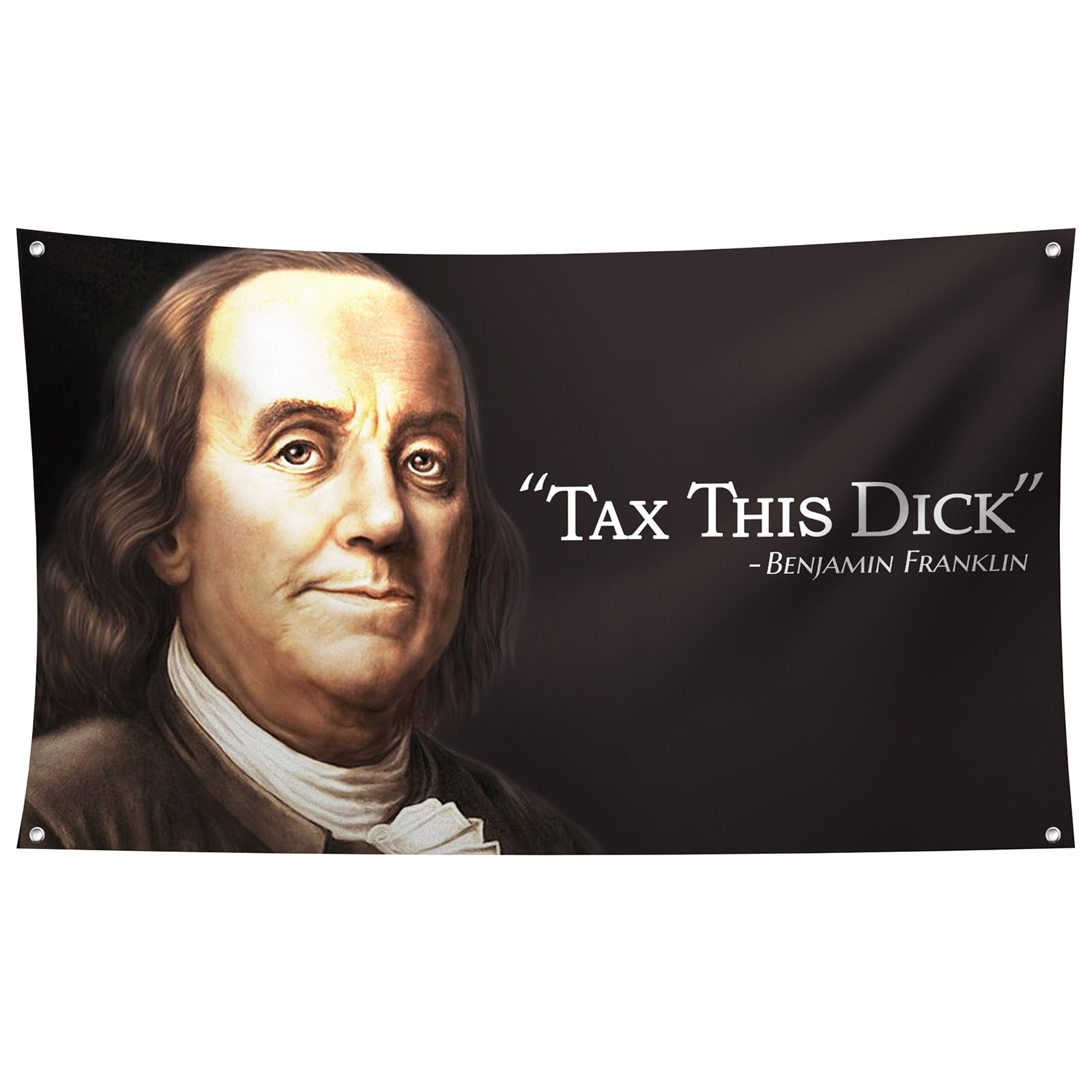 Mariiearly Benjamin Franklin Quote Flag, UV Resistant, 3x5 ft, with ...