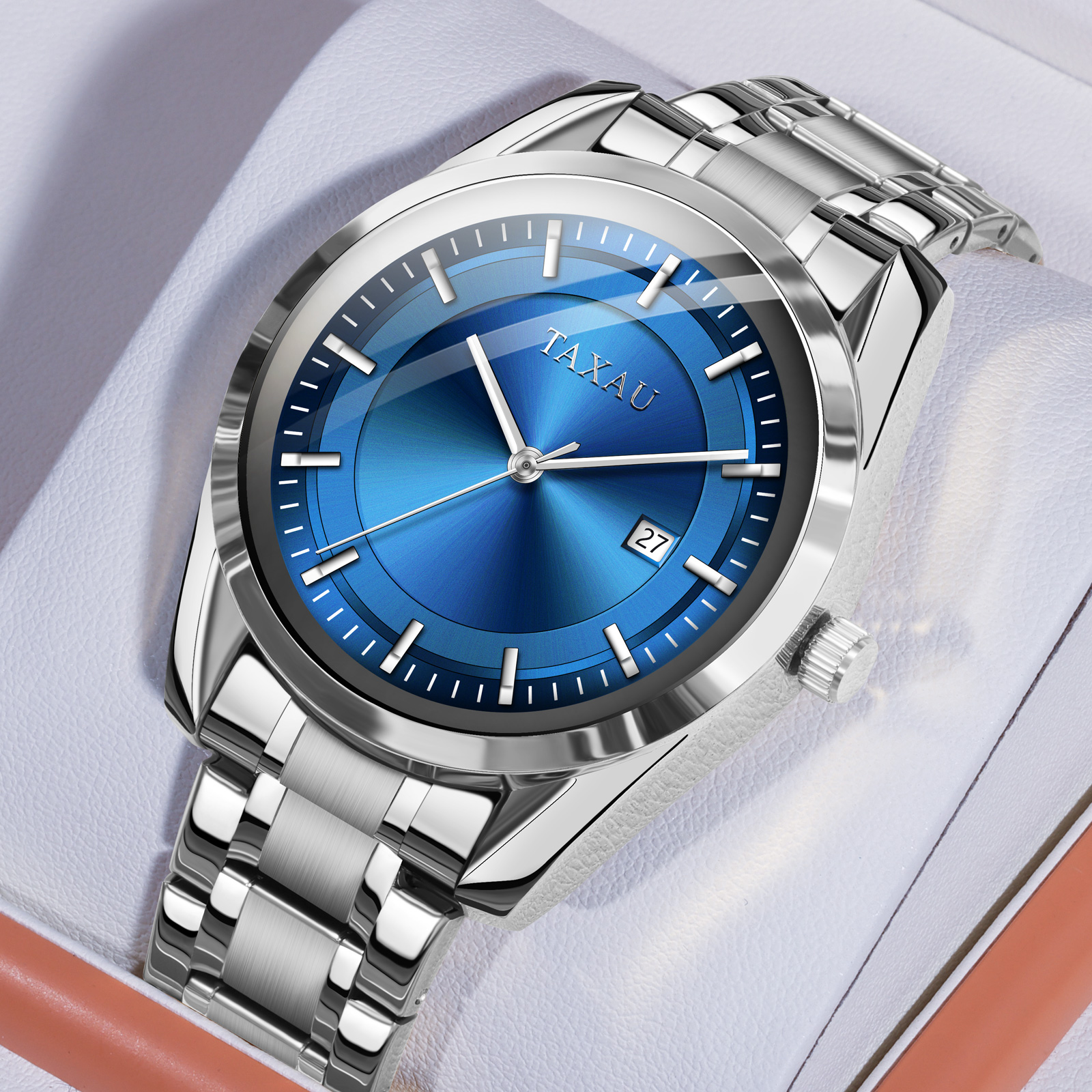 Casio Men's Stainless Steel Analog-Digital Sport Watch, Blue Dial AW81D ...