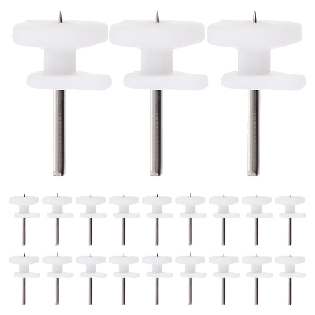 DRAFIDEEP No Damage White Invisible Concrete Wall Hooks for Artwork ...