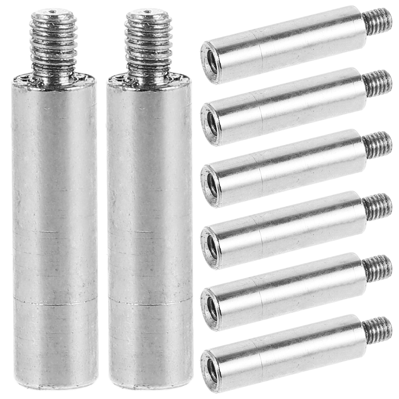Taxenne 8pcs Metal Spindle Extensions Replacement Metal Extension Bar ...