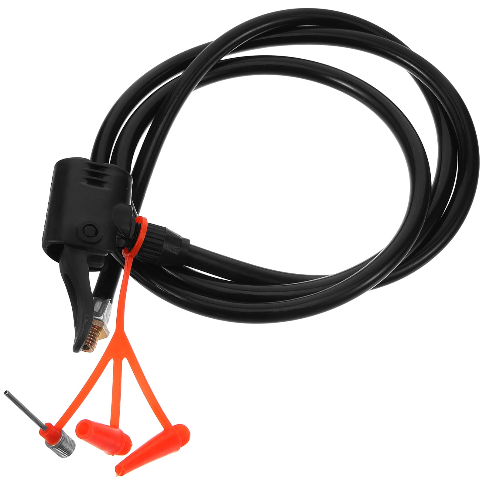 Taxenne Bicycle Inflator Hose Inflator Connecting Reusable Bike Infaltor Hose Bike Pump Hose ...