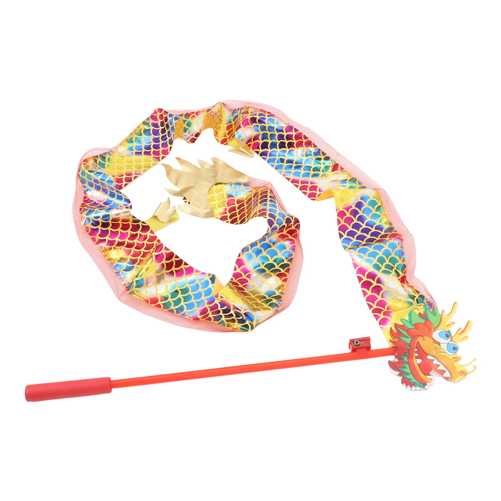 Taxenne Dance Ribbons Glowing Chinese Ribbon Rainbow Streamer Rhythmic ...