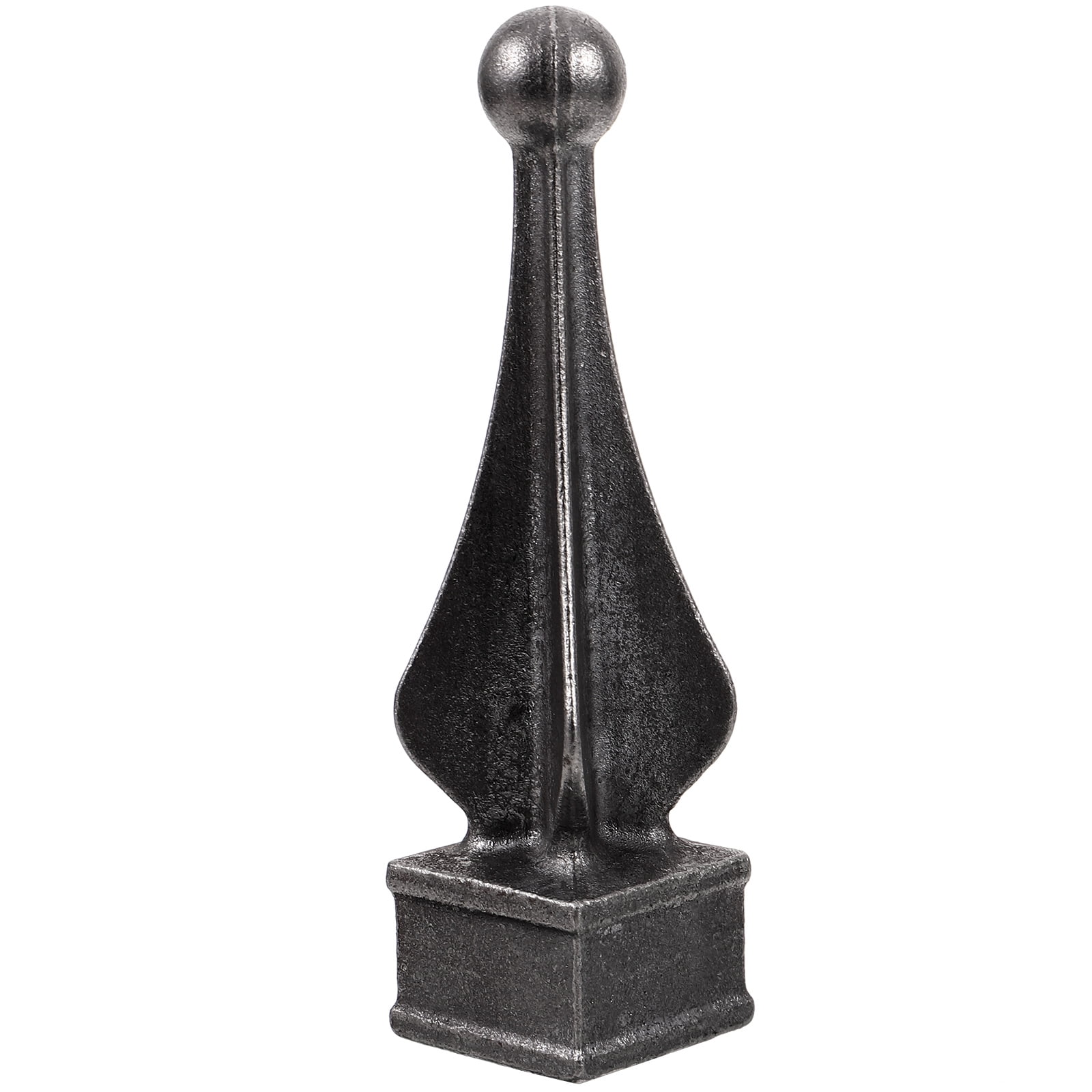 CTIRCHIU Garden Fence Decoration Fence Finial Black Iron 1Set - Walmart.com