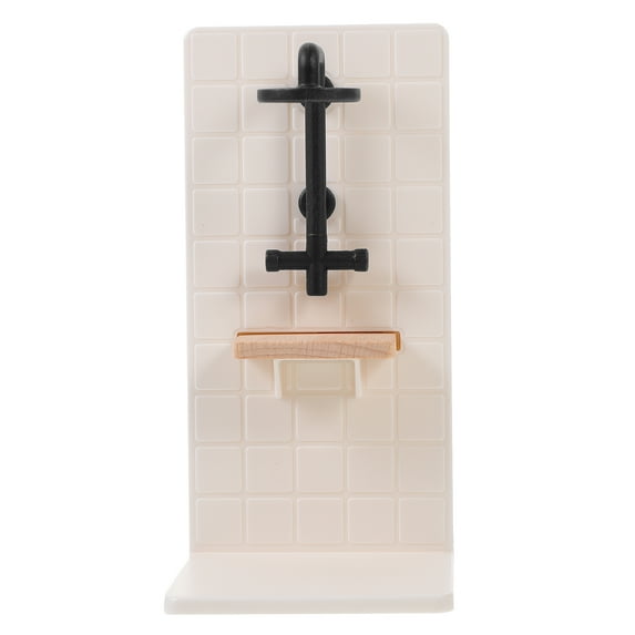 Taxenne Miniature Dollhouse Bathroom Shower Furniture Model, Toy Shower ...