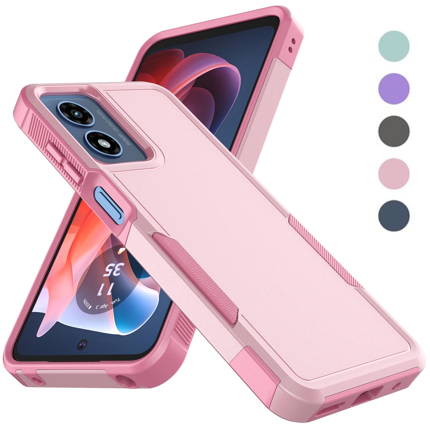 Taxfox Shockproof Silicone Bumper Cell Phone Case for Motorola Moto G ...