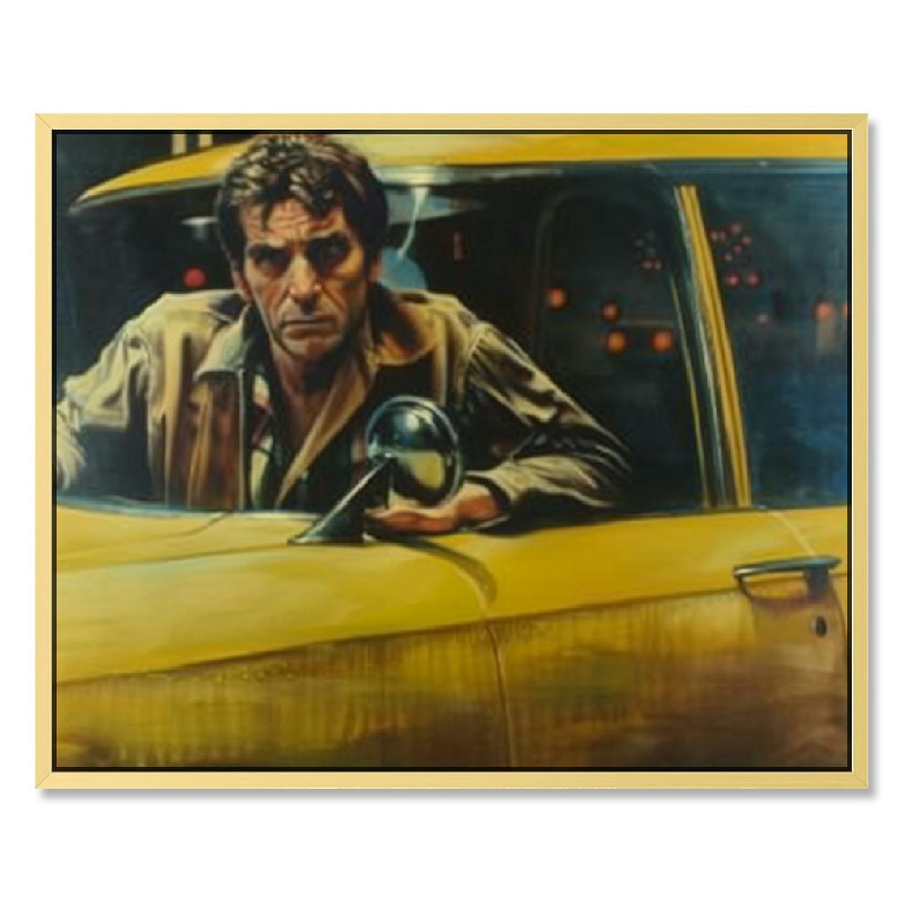 Taxi Driver Classic Retro Movie Poster Bar Cafe Home Decor Prints for ...