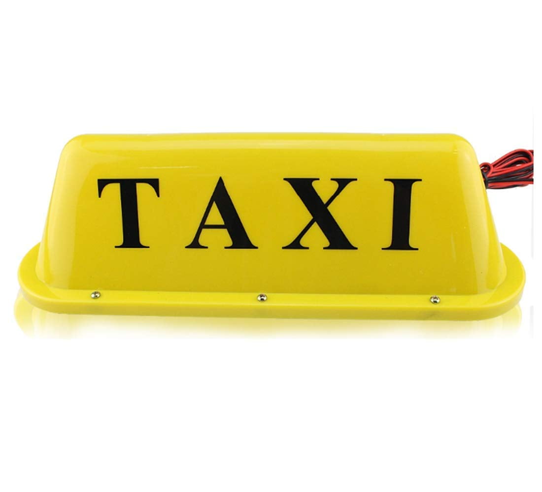 Taxi Sign Cab Lights MMF7 Magnetic Car Roof Taxi Top Sign Indicator ...