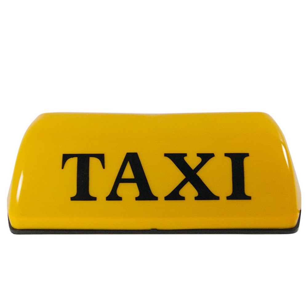 Taxi Sign Lamp Taxi LED Light 12V LED Magnetic Taxi Sign Roof Top Lamp ...