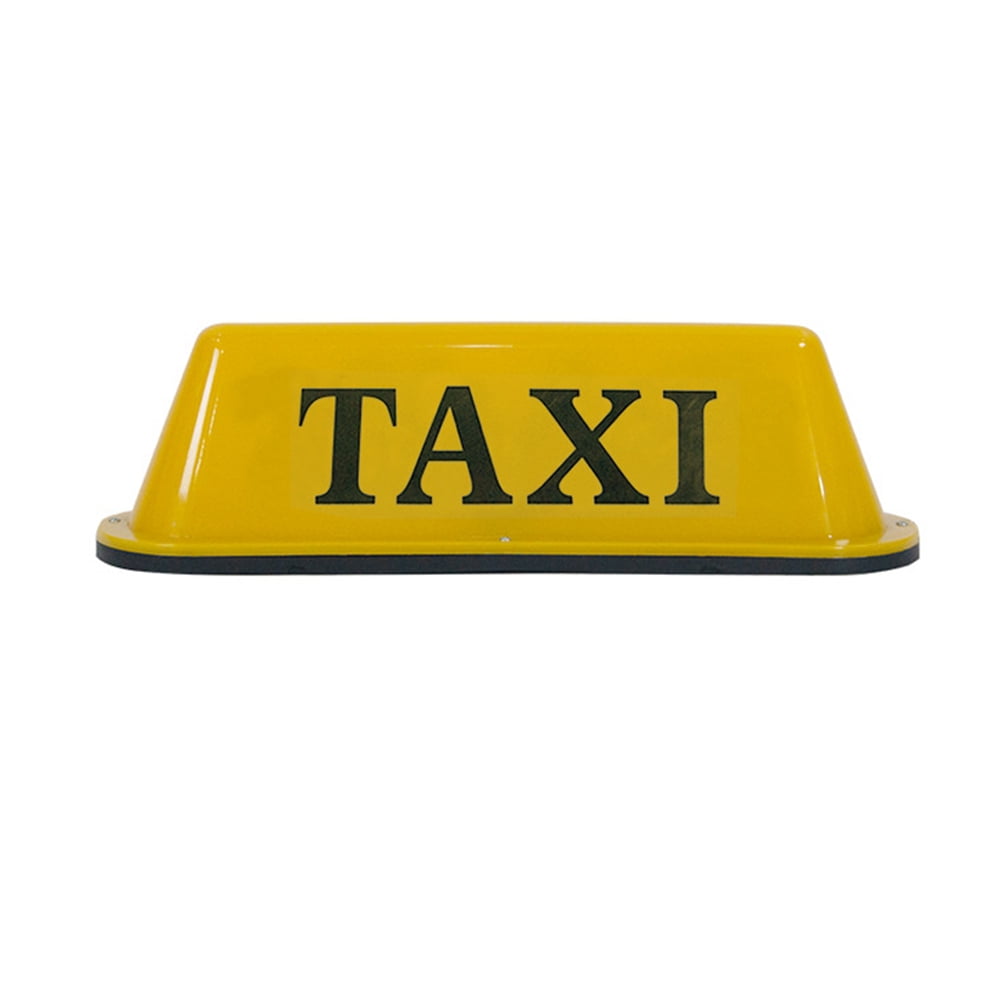 Taxi Sign Lamp Taxi LED Light with Suction Cups 12V LED Magnetic Taxi ...