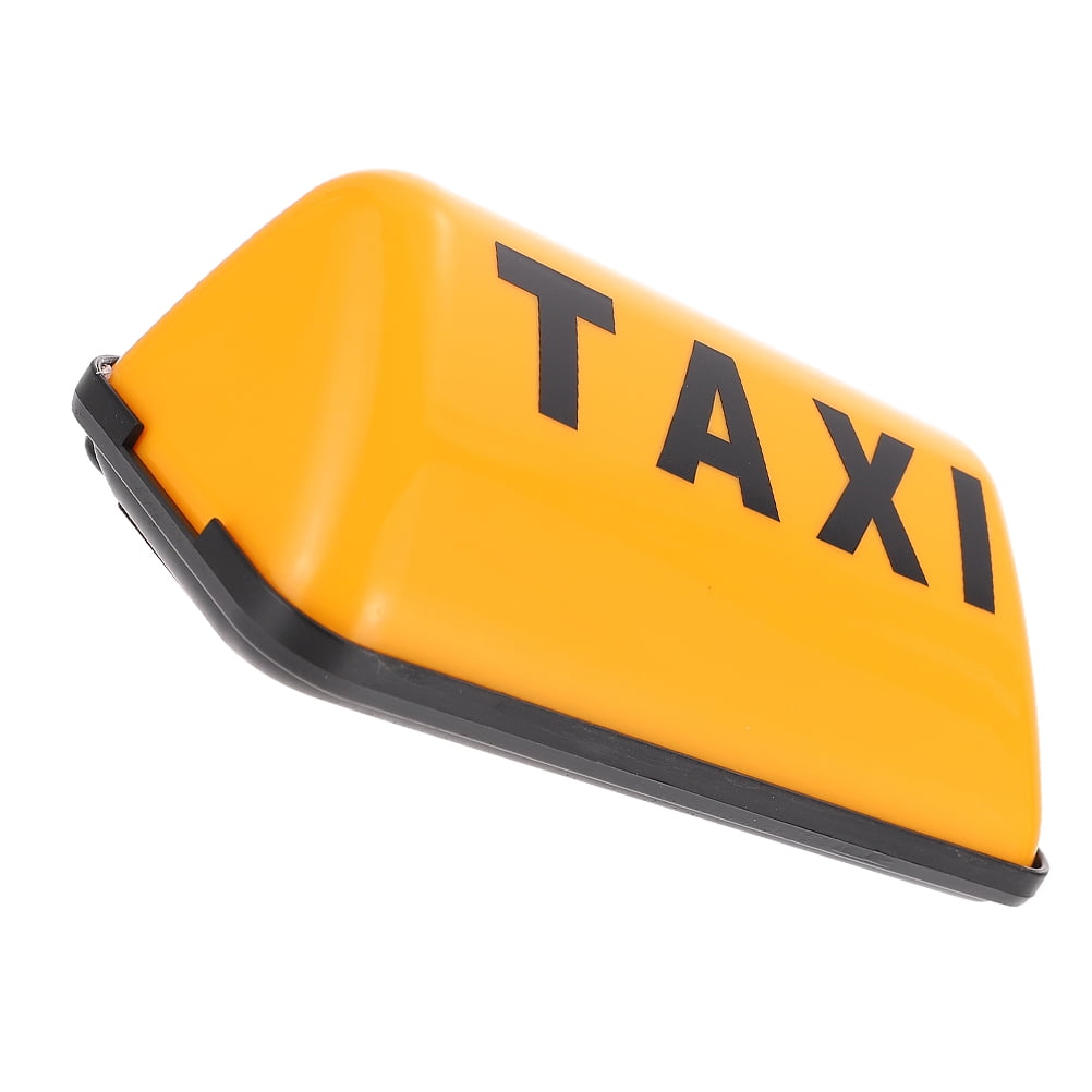 Taxi Sign Light,Taxi Cab Roof Top Illuminated Sign 12V LED Taxi Roof ...