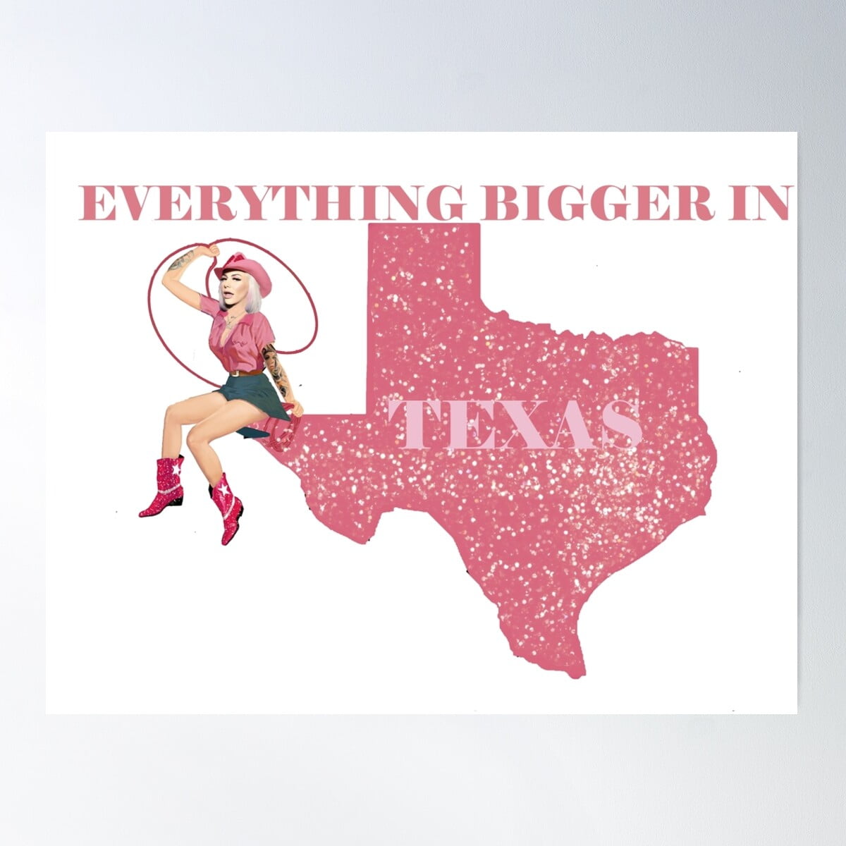 Tay Money "Bigger In Texas" Poster Wall Art, Modern Wall Decor For ...