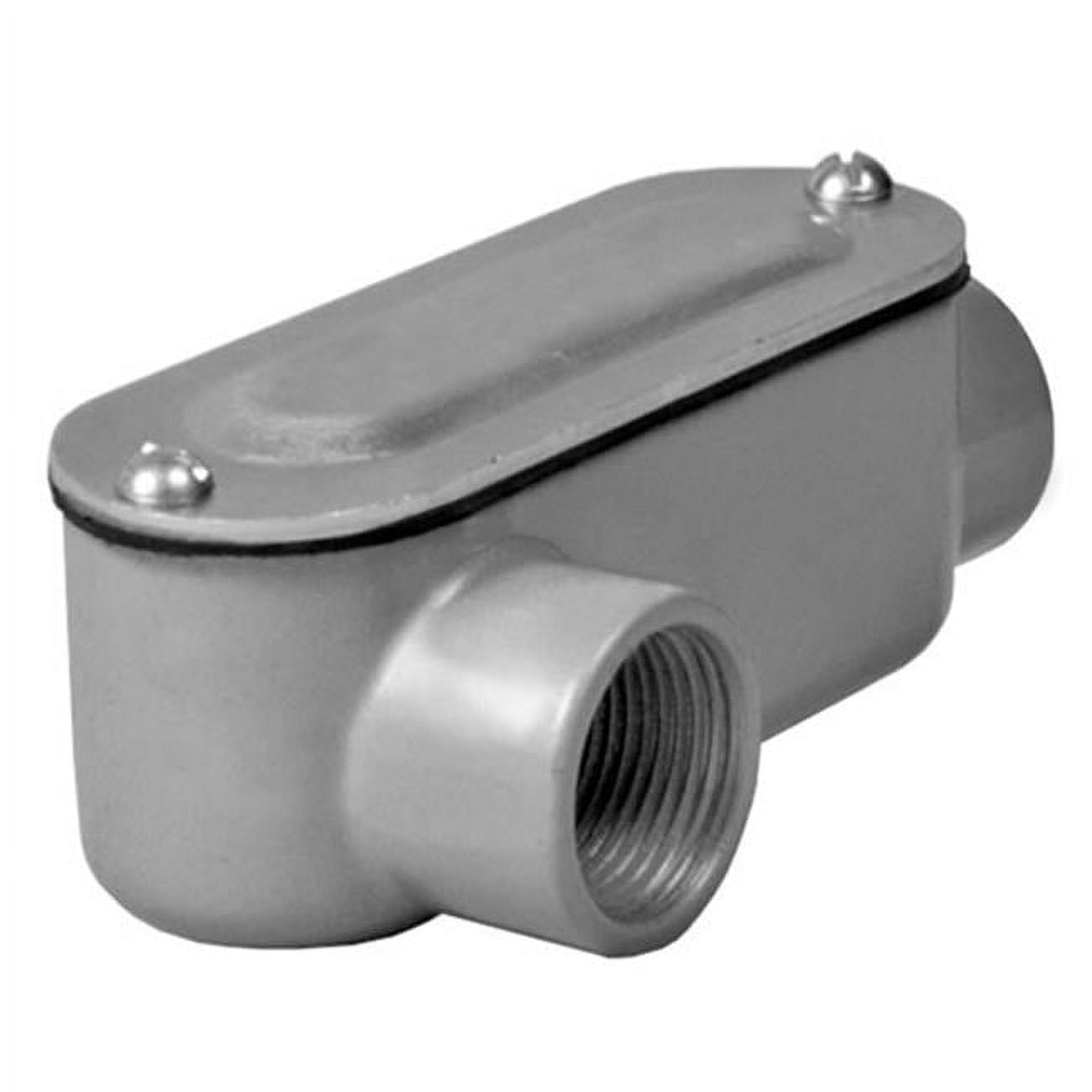 TayMac 3/4 in. D Die-Cast Aluminum Conduit Body For Rigid/IMC 5 pk ...